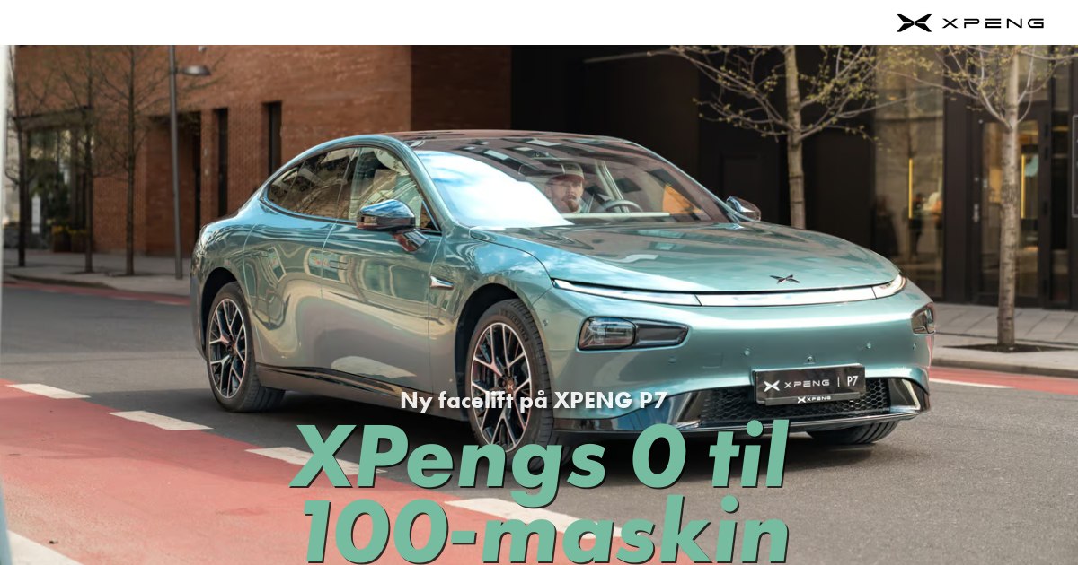 Annonsørinnhold: XPENG P7