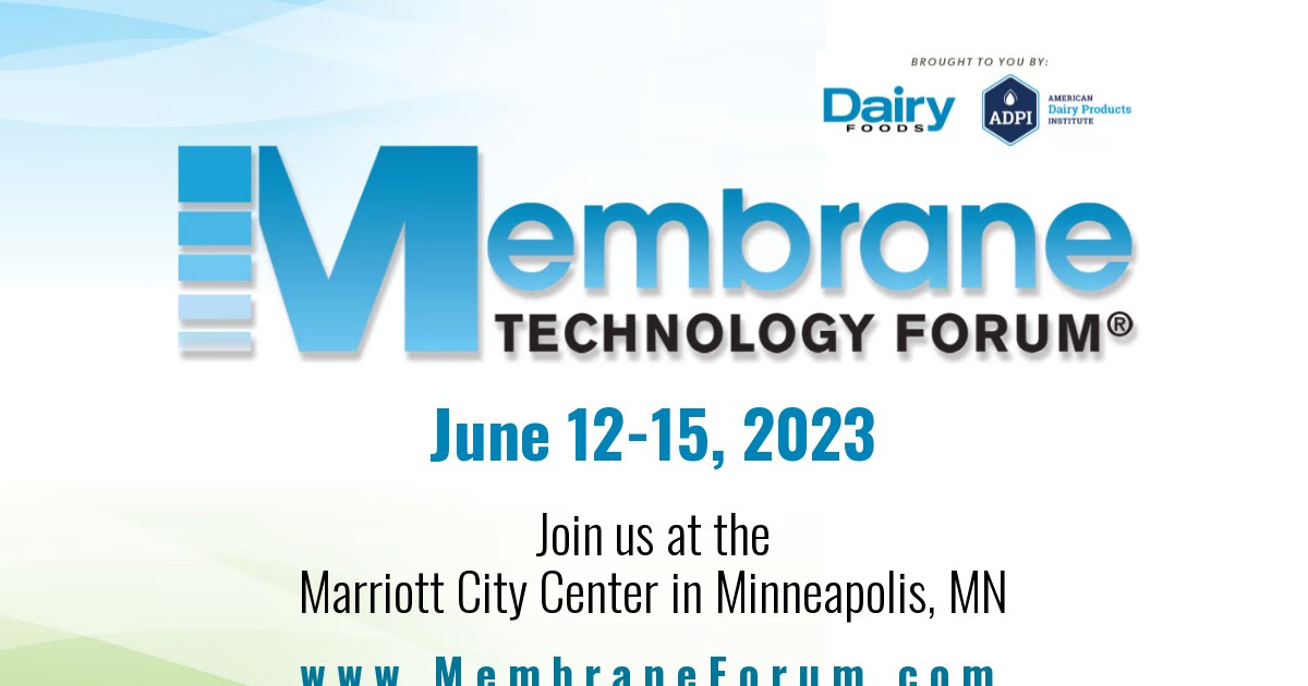 2023 Membrane Technology Forum Brochure